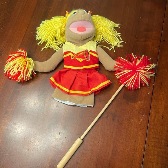 Melissa & Doug | Toys | Melissa Doug Megan Pompomovich Cheerleader Hand ...